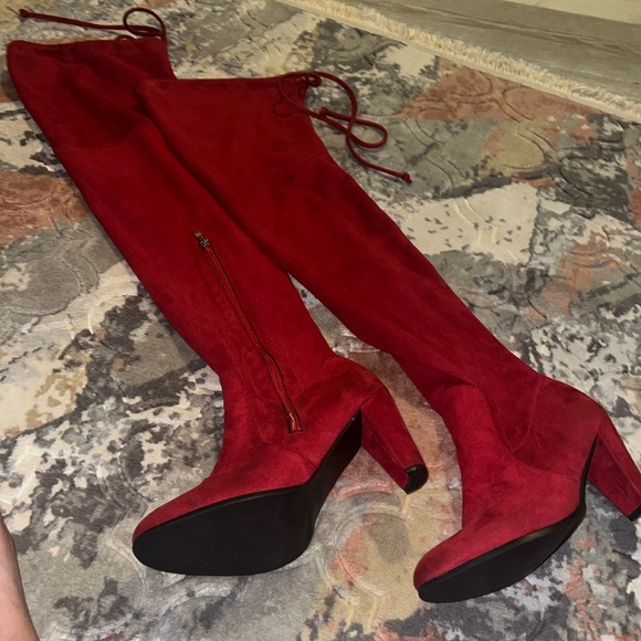 Shoes | Half Off Sale Tonight Thigh High Boots | Poshmark